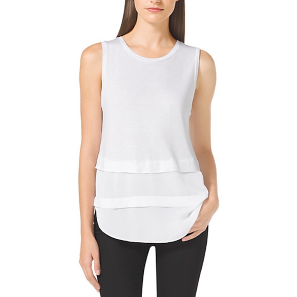 MICHAEL Michael Kors | Tops | Michael Kors Nwot Cream Colored Tank ...